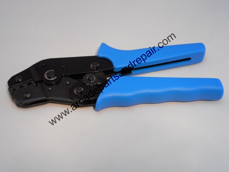 Ratcheting Open Barrel Contact Crimping Tool - Arcade Parts and Repair